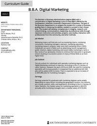 Curriculum Guide Templates — Clean Catalog